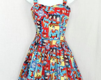 Items similar to Plus Size Comic Book Marvel Dress- Adult Halloween ...