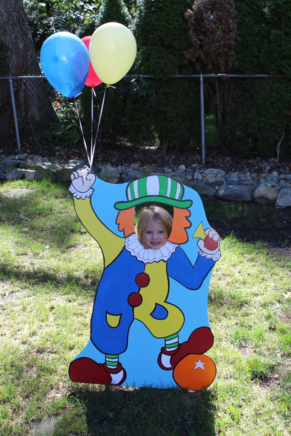 Carnival Birthday Party . Clown Photo Booth by LittleGoobersParty