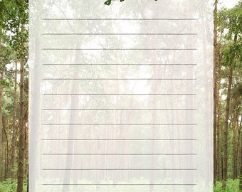 Letters in nature | Etsy