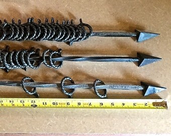 Iron curtain rod | Etsy