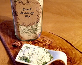 Items similar to Ranch Dressing Dip Mix, Hand-blended Dry Herb Cooking ...