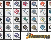 Unique nfl cross stitch related items | Etsy