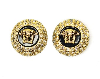 Versace earrings | Etsy