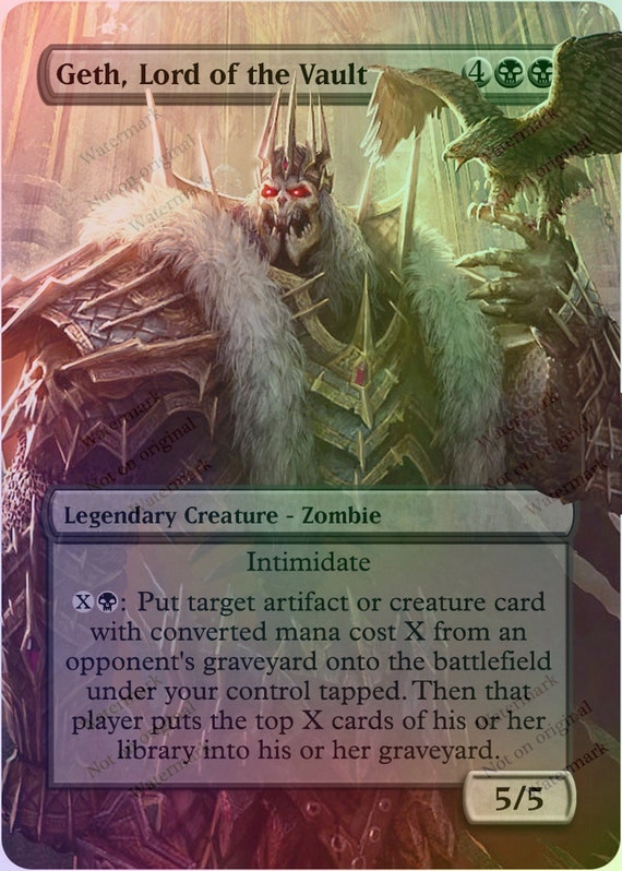 Geth Lord of the Vault Magic Casual Play Only by LethixGaming