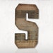 Pallet Letters. A to Z. 0 to 9. Rustic Letters. by TheTouchofFire