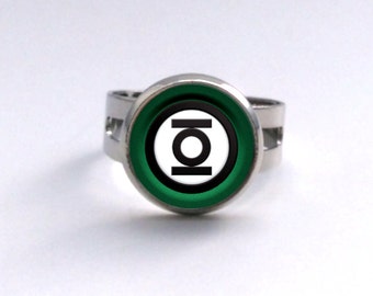 Green lantern ring | Etsy
