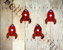 Unique felt rockets related items | Etsy