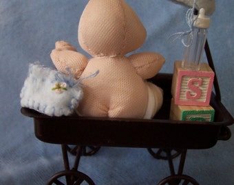 Dinky Baby Pattern 009 Dinky Dinky Doll 6 inch by DinkyBabyDolls