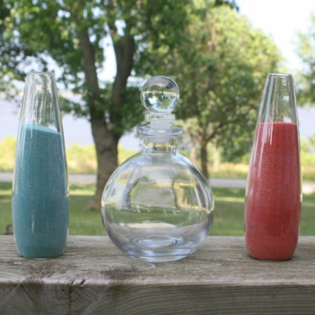 Colored Wedding Sand & Other Nature Inspired by LakefrontLiving