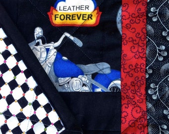 Motorcycle quilt | Etsy