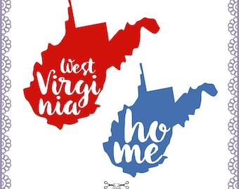 West virginia svg | Etsy