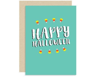 Funny halloween card | Etsy