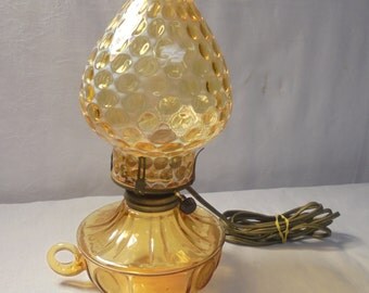 Fenton coin dot lamp | Etsy