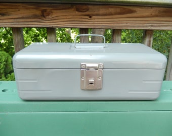 Unique metal tool box related items | Etsy