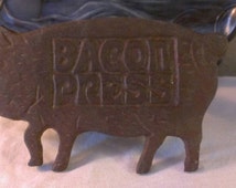 Popular items for cast iron pigs on Etsy