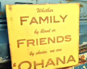 Ohana wood sign | Etsy