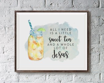 Sweet tea sign | Etsy