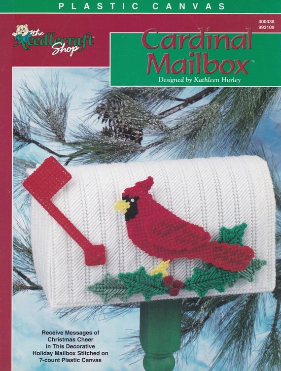 Cardinal Mailbox Plastic Canvas Pattern Leaflet The