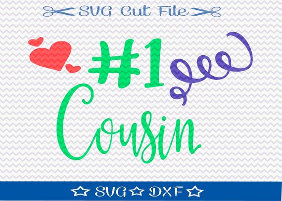 Cousin SVG File / SVG Cut File / SVG Download / Silhouette
