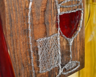 Wire string art by lorieswirestringart on Etsy