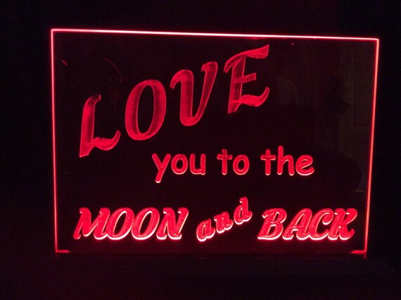 Items similar to Love LED sign on Etsy