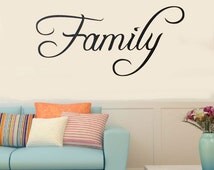 Unique family decals related items | Etsy