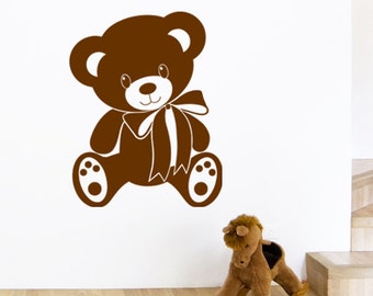 Teddy bear stickers | Etsy