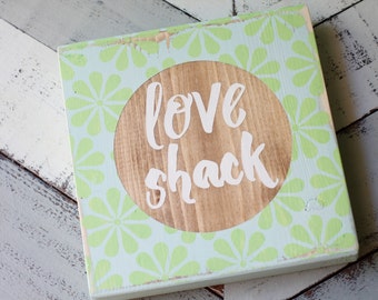 Love shack sign | Etsy