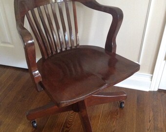 Bankers chair | Etsy