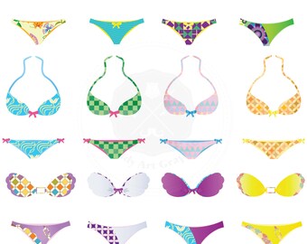 Pool party clip art | Etsy