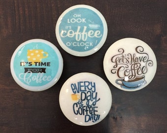 Coffee knobs | Etsy
