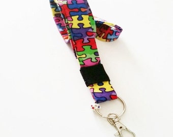 Puzzle keychain | Etsy