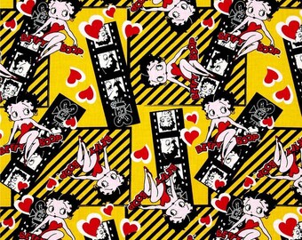 Betty boop fabric | Etsy