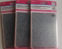 Unique embossing folder related items | Etsy