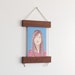 Card Frame Dark Wood Reclaimed Wood Photo Frame Picture