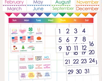 Bunte kalender | Etsy