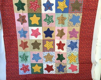 Items similar to magic stars PDF quilt pattern on Etsy