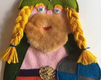 Felt tree topper | Etsy