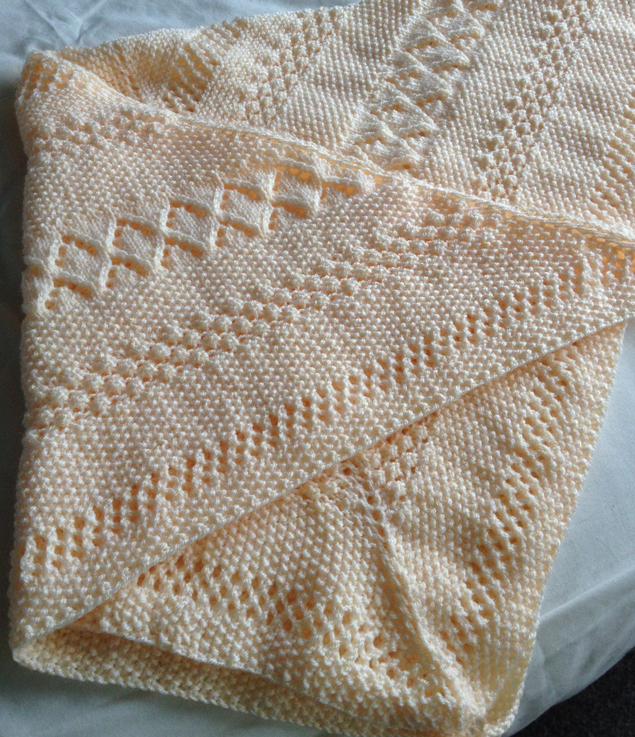 Little Dreamer Baby Shawl/Blanket Knitting Pattern