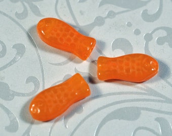 Glass fish beads | Etsy