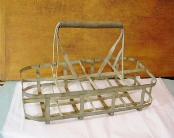 Milk bottle carrier | Etsy