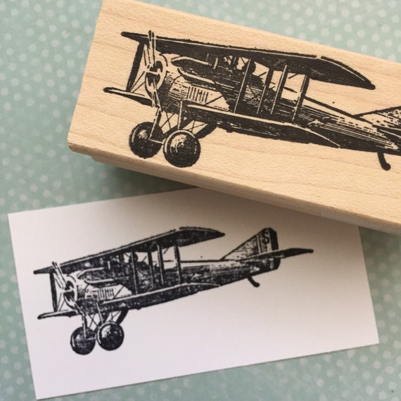 Prop Plane Rubber Stamp 850 R