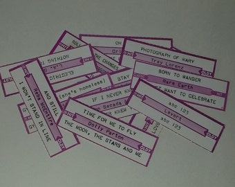 Jukebox labels | Etsy