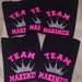 Pageant Team Crown Queen Shirt Beauty Pageant Women or Mens