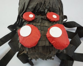 Deep Blue and Purple Spider Pinata With Wiggly Legs Fun