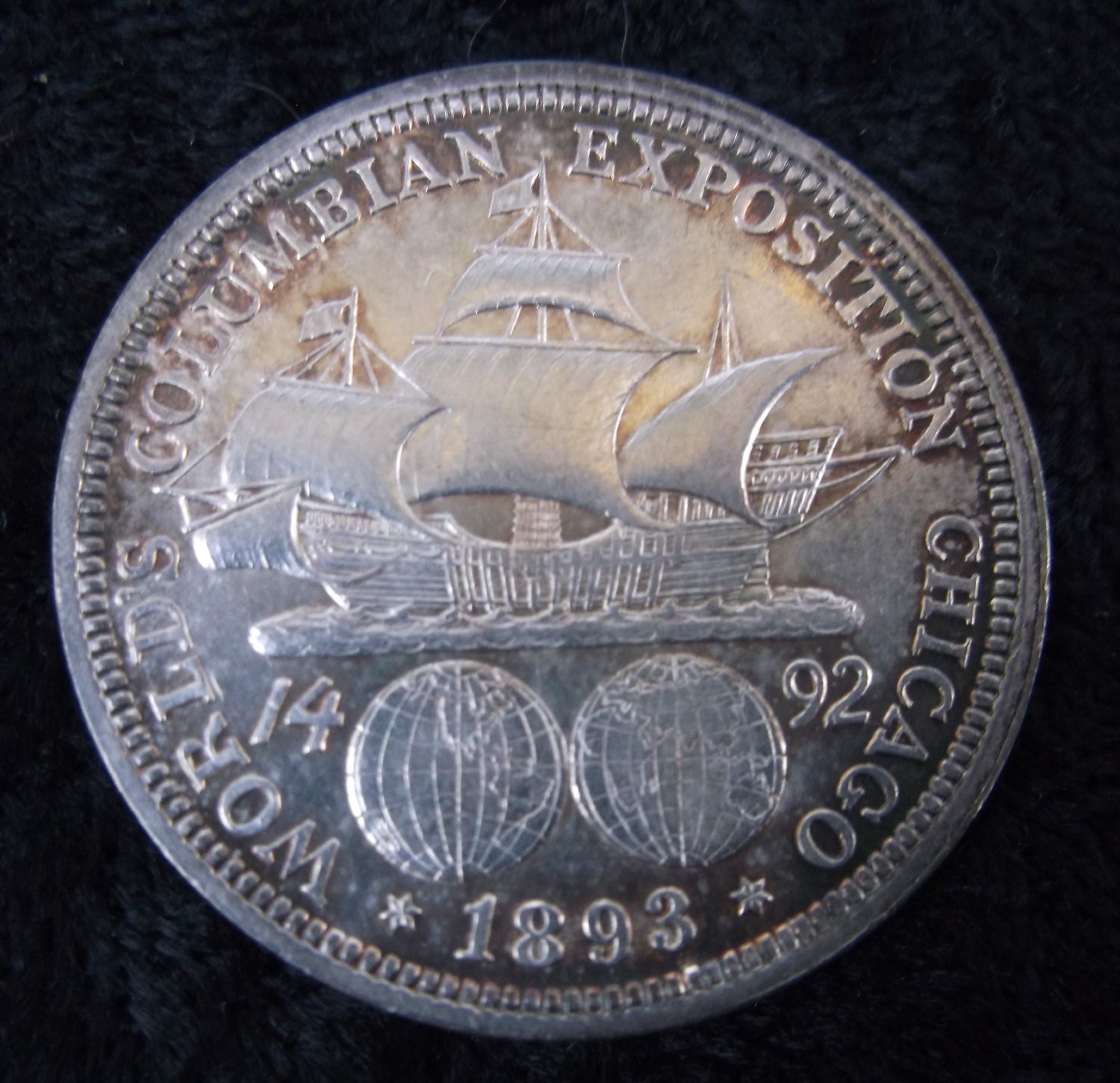 1893 Columbian Exposition Half Dollar MS-63 Chicago Silver
