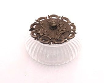 Unique powder puff jar related items | Etsy