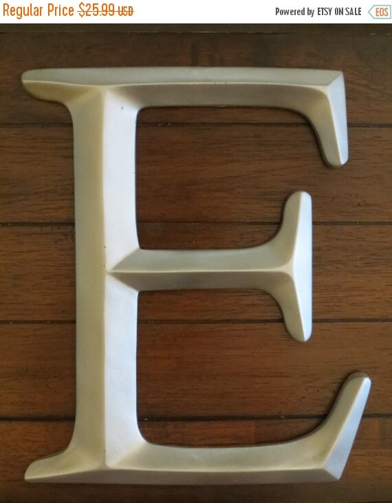 ON SALE TODAY Large Letter E / Or Pick Your Own by VeritasInspired