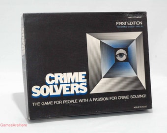 Crime solving game | Etsy