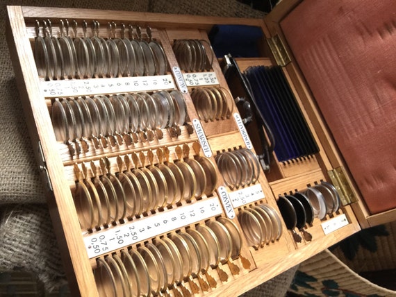 German Optometry Optometrist Trial Optical Lens Kit Set